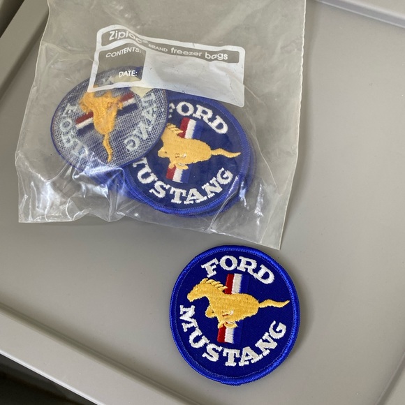 Accessories | Ford Mustang Iron On Patch | Poshmark